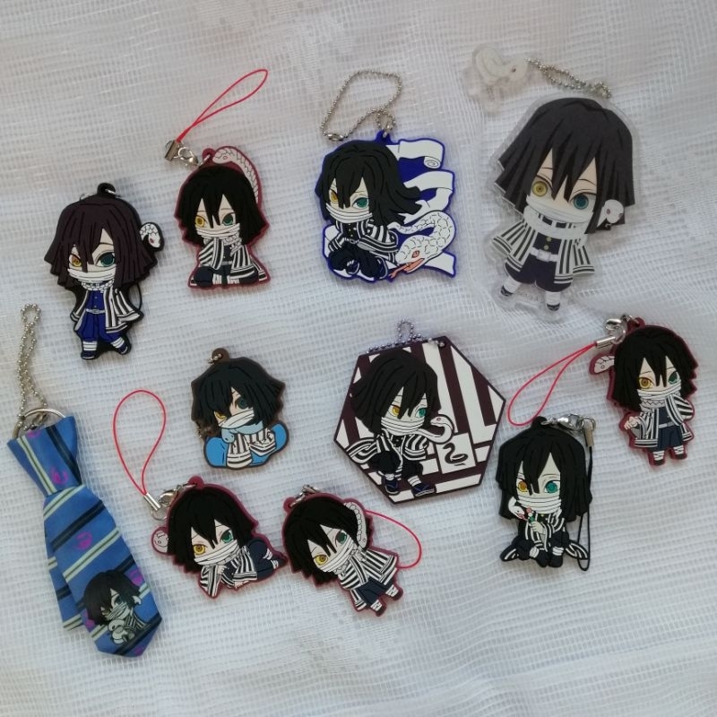 Demon Slayer Kimetsu no Yaiba JAPAN ANIME CARTOON KEYCHAIN key ring ...