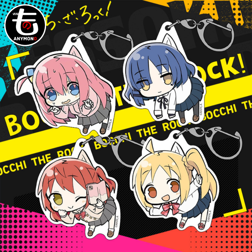 [🇲🇾Malaysia Stock] Bocchi the Rock Anime Acrylic Keychain 孤獨搖滾 钥匙扣 ...