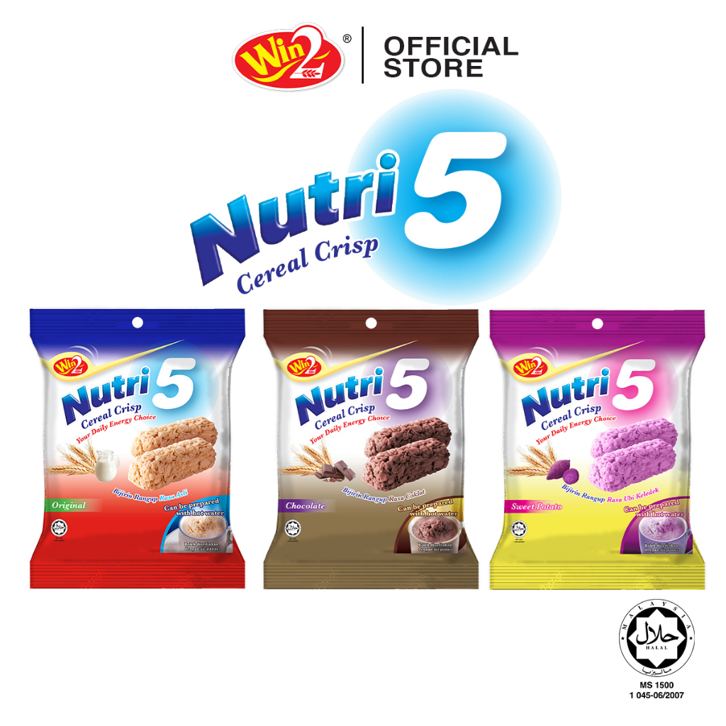 Win Win Nutri 5 Cereal Crisp (100g) | Shopee Malaysia