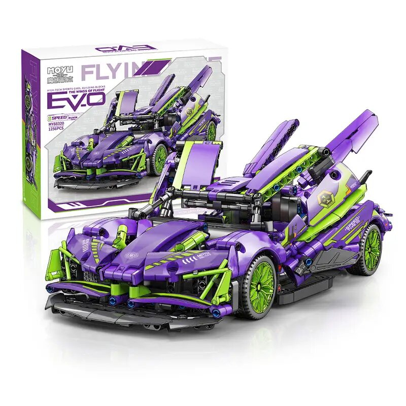 MoYu Block MY88320 Apollo Project Evo (Evangelion Unit-01 Purple ...