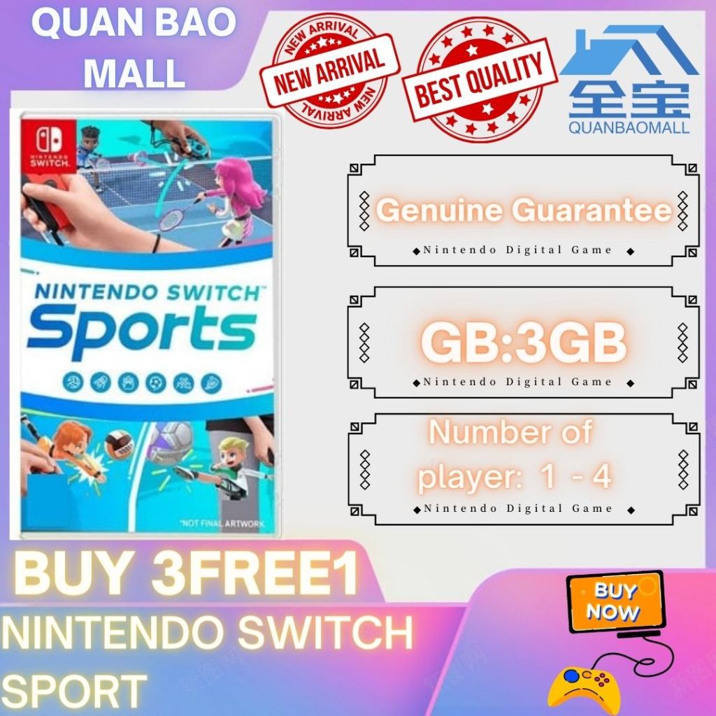 Nintendo switch sport (Nintendo Switch) Muat turun Permainan Digital ...