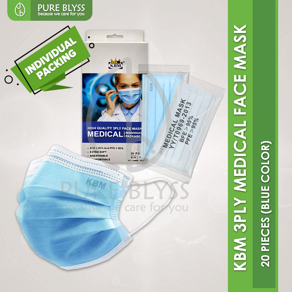 Respack 50 pcs KBM 20 pcs Indicidual Packin Premium Medical Surgical 3 ...