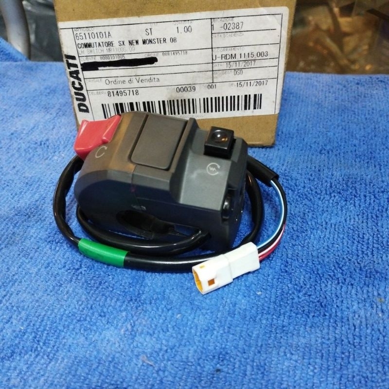 Ducati Monster 795 796 696 RH starter switch original Ducati | Shopee ...