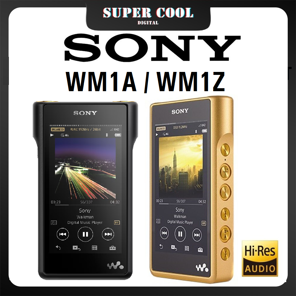 Sony Walkman WM1A WM1Z Sony Dap Sony Digital Audio Player Hi-Res Audio ...
