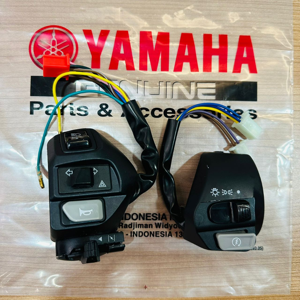 YAMAHA Handle switch L/H RH PNP DOUBLE SIGNAL ORIGINAL THAILAND (NVX/ LC135 V1 V2 V3 V4 V5 V6 ...