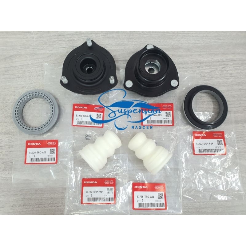 6 IN 1SET- FRONT ABSORBER MOUNTING/ BEARING/ DAMPER BUSH - HONDA CIVIC ...