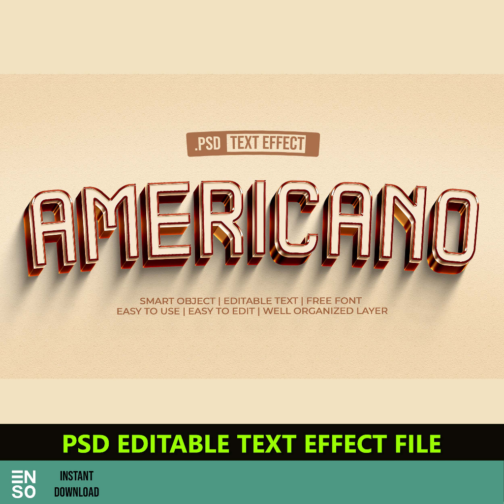 PSD Text Effect Stylish Text | Editable Text Logo | Creative Colorful ...