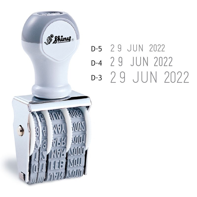 Shiny D4 Date Stamp Dater Chop 4MM | Shopee Malaysia