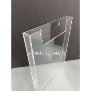 Acrylic A4 A5 Wall Mounted Document / Brochure Holder A009 | Shopee ...