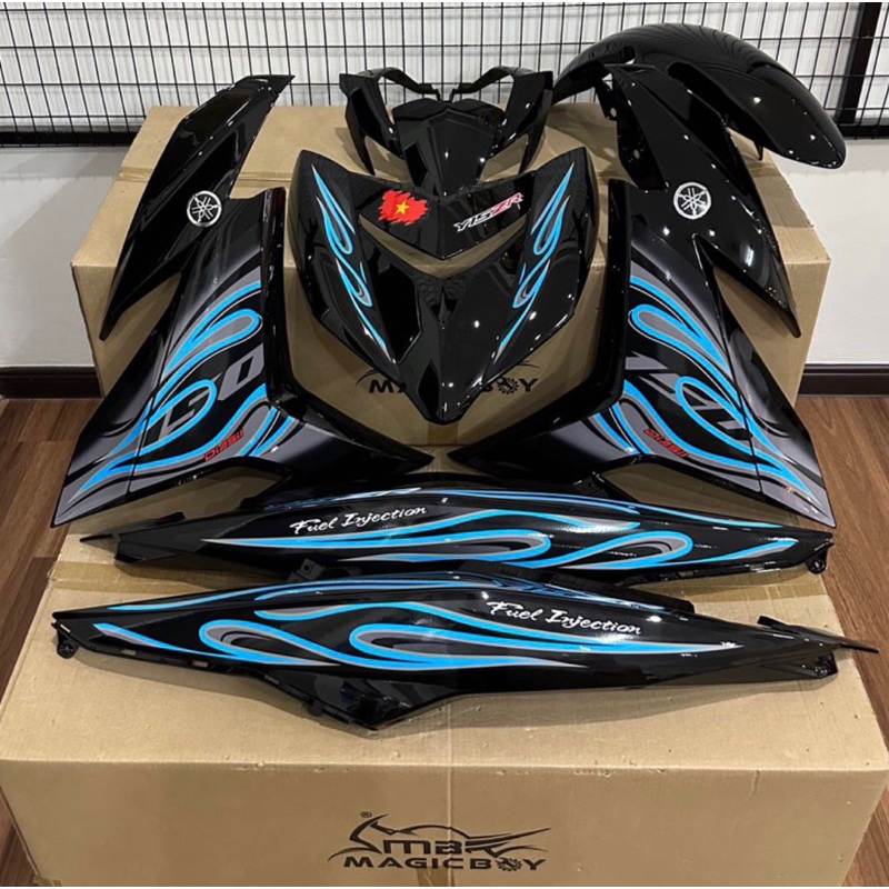 MAGIC BOY Y15ZR Y15 V2 API -FIRE SKY BLUE (V) / BLACK COVER SET ...