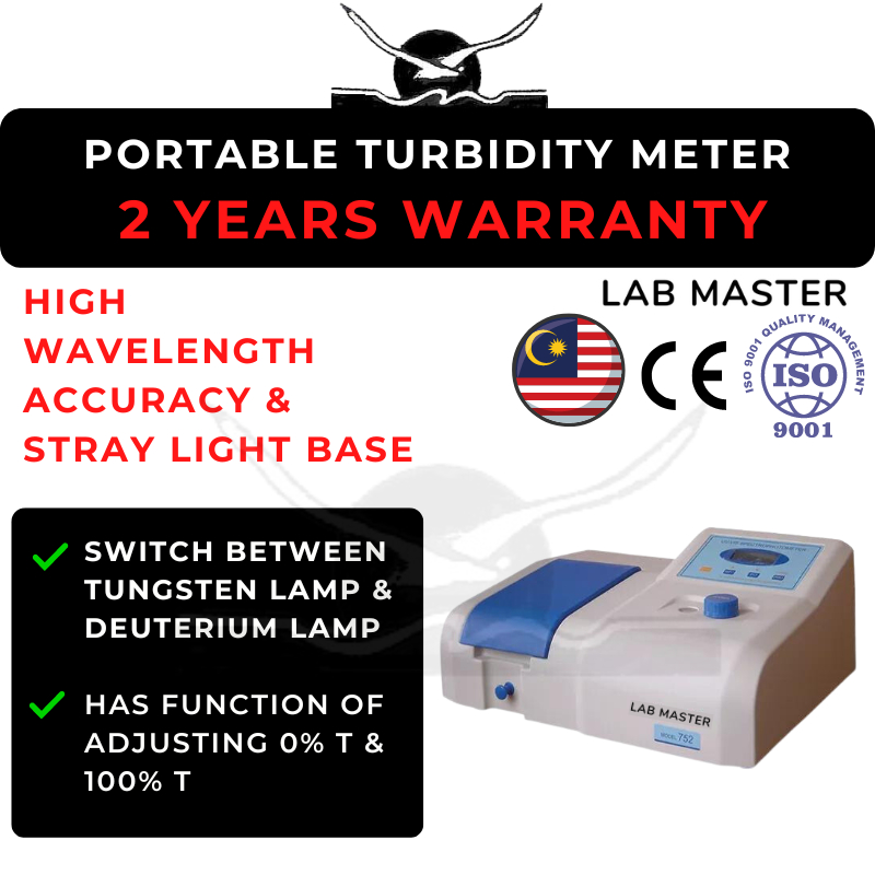 LAB MASTER/MALAYSIA Spectrophotometer with Tungsten & Deuterium Lamp ...