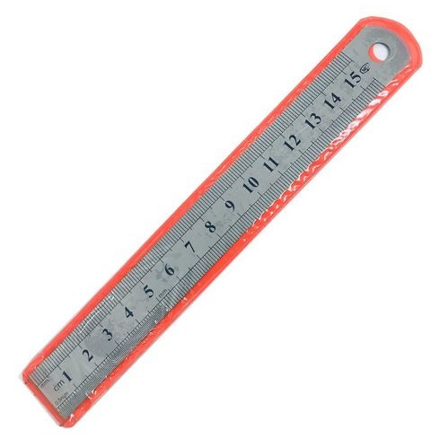 Stainless Steel Ruler 15cm | Shopee Malaysia