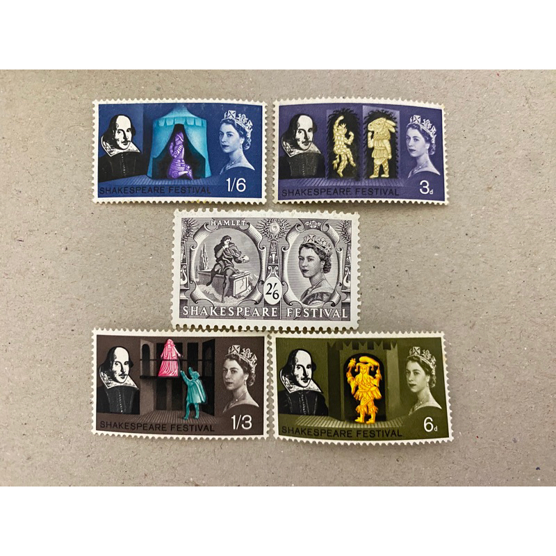 {JK} Great Britain 1964 - The 400th Anniversary Of The Birth Of William ...