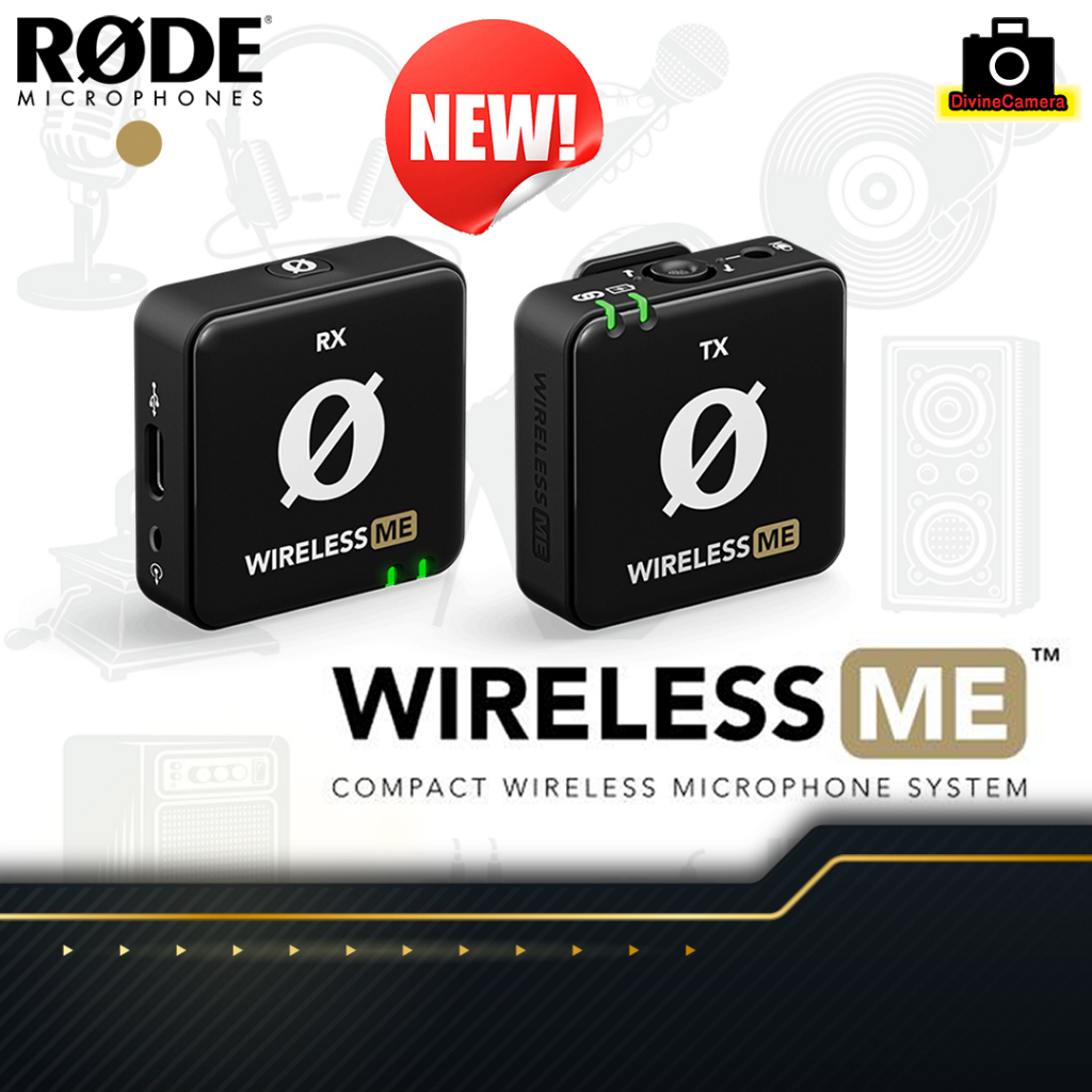 Rode Wireless ME Compact Wireless Microphone System | Shopee Malaysia
