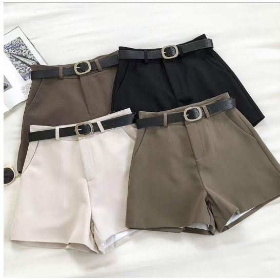 SK511 -S-XXL M'SIA Ready Stock Women Short Pants Casual Pants 高腰西装裤短裤 ...