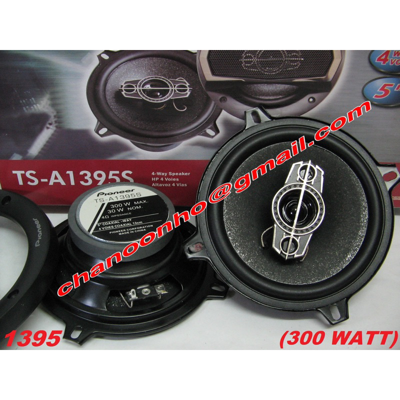 PIONEER TS-A1395S 300 WATT 5” INCH 4-WAY COAXIAL SPEAKER | Shopee Malaysia