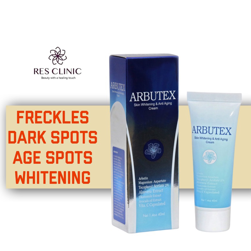 [RES CLINIC] Arbutex Skin Whitening & Anti Aging Cream 40ml - Dark Spot ...