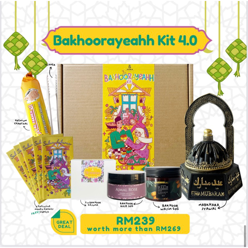 EID MUBARAK SPECIAL DEAL BAKHOOR RAYA HADIAH RAYA | Shopee Malaysia