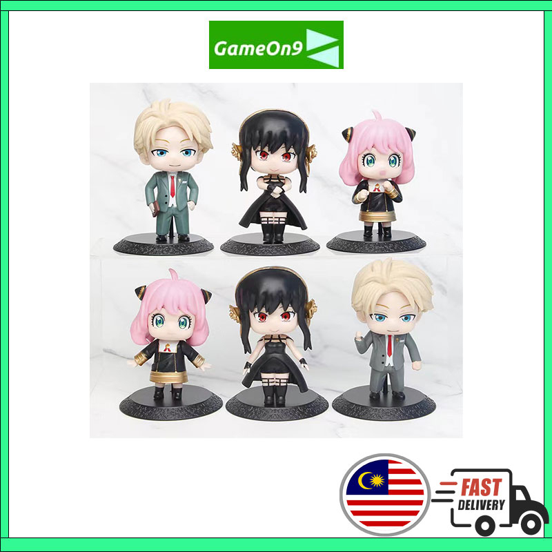 Spy x family Anya Loid Yor Forger Action Figure Japanese Anime Figures ...