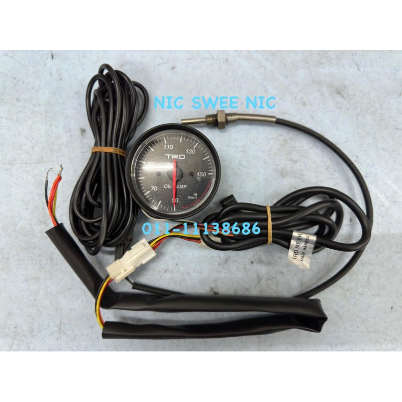 Blitz x Trd oil temp racing development meter gauge 60mm | Shopee Malaysia