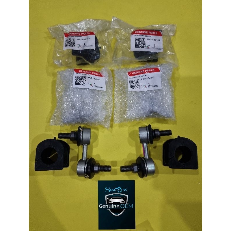 100%ORIGINAL PERODUA MYVI 2005-2017YEAR FRONT STABILIZER BAR BUSH ...