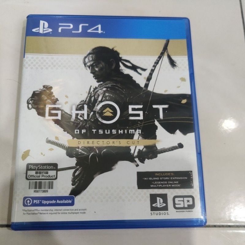 ps4 used game GHOST OF TSUSHIMA DIRECTOR'S CUT (chi/eng) | Shopee Malaysia