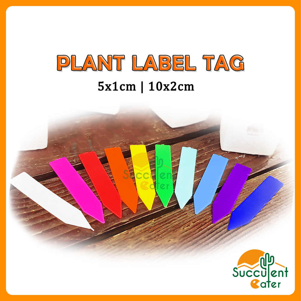 Plant Label Tags Flower Label Tag Nursery Thick Linear Tool 一字型植物标签 ...