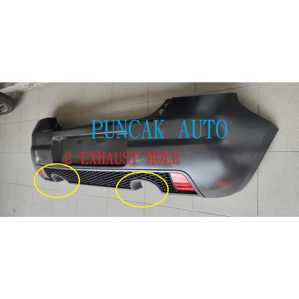 SUZUKI SWIFT SPORT REAR BUMPER 2005-2012 BUMPER BELAKANG SET | Shopee ...