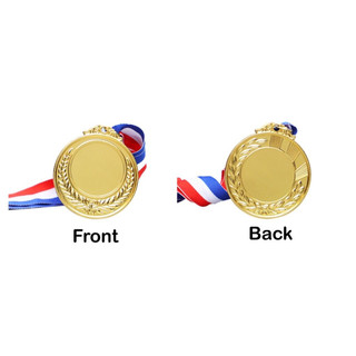 Free Design METAL Medal Both Side Sticker Medal Besi with Ribbon Alloy ...