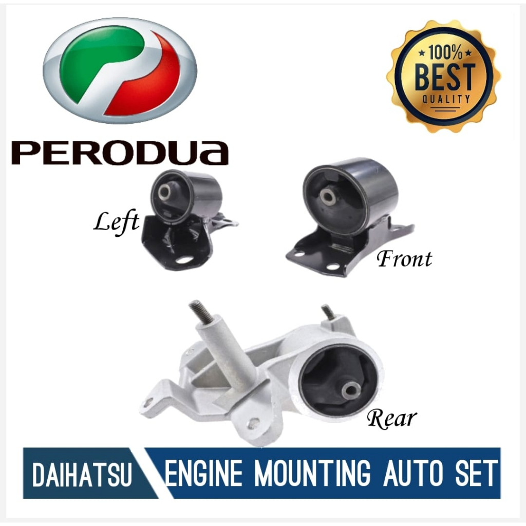 PERODUA Engine Mounting Auto Set for Perodua Kenari / Kelisa 2000 ...
