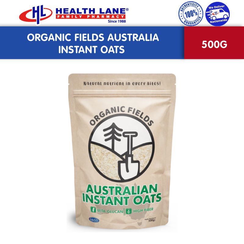 Organic Fields Australia Instant Oats (500g) | Shopee Malaysia