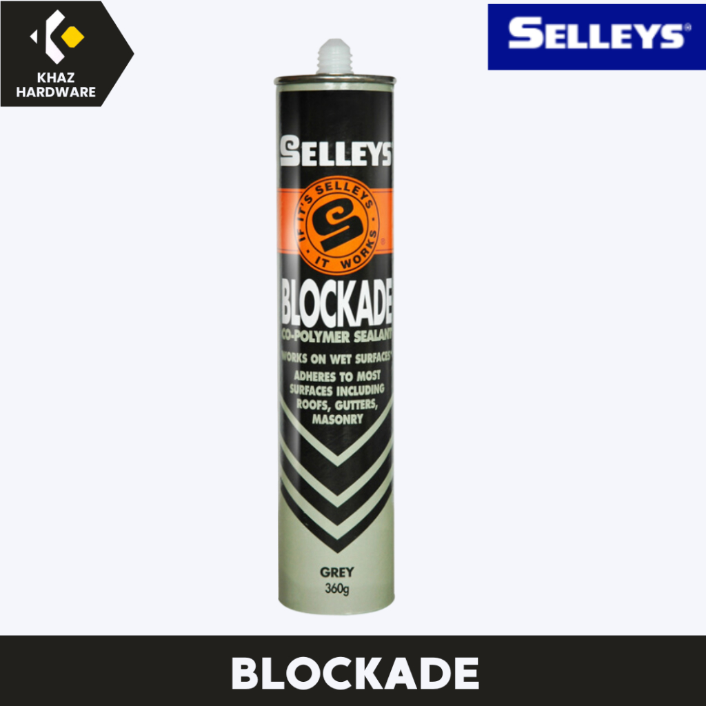 khaztoyou SELLEYS BLOCKADE CO-POLYMER SEALANT GREY (TRSSL018) roofing ...