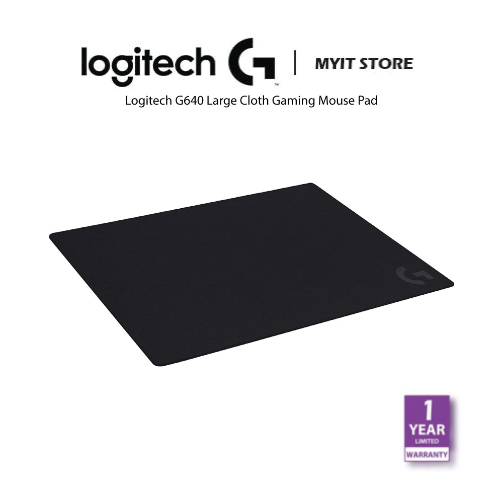 Logitech G640 Large Cloth Gaming Mouse Pad - 943-000801 | Shopee Malaysia