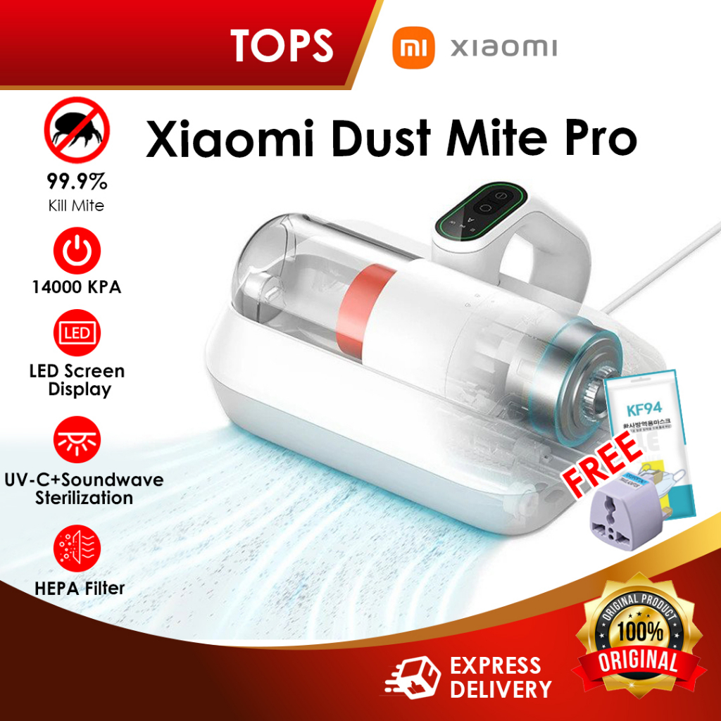 Ship 24Hrs🇲🇾Xiaomi Dust Mite Pro Vacuum Cleaner UV Vacum Tilam Vacuum ...