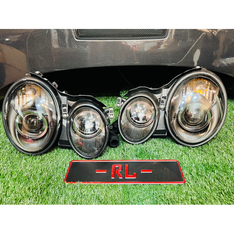 Mercedes Benz w208 CLk Projector head light lamp LED headlamp headlight ...