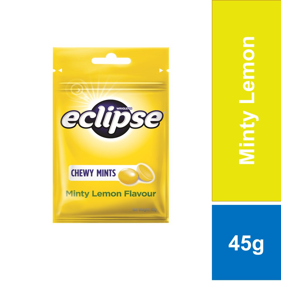 Eclipse Chewy Mints Minty Lemon 45g | Shopee Malaysia