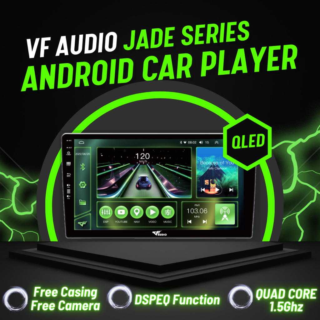 VF Audio Jade Series Android Player QLED 1+16GB 2+32GB Android 11 4 ...