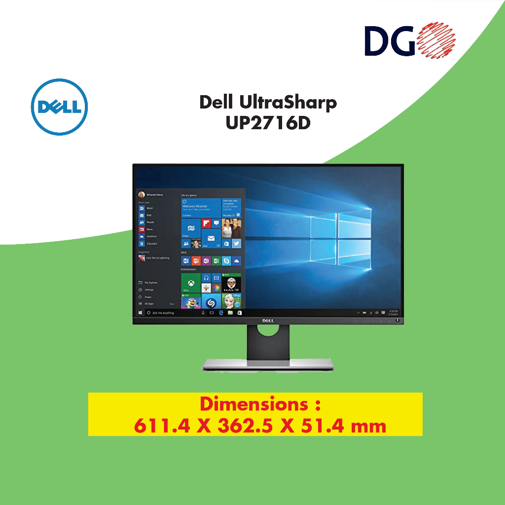 Dell UltraSharp UP2716D | Shopee Malaysia