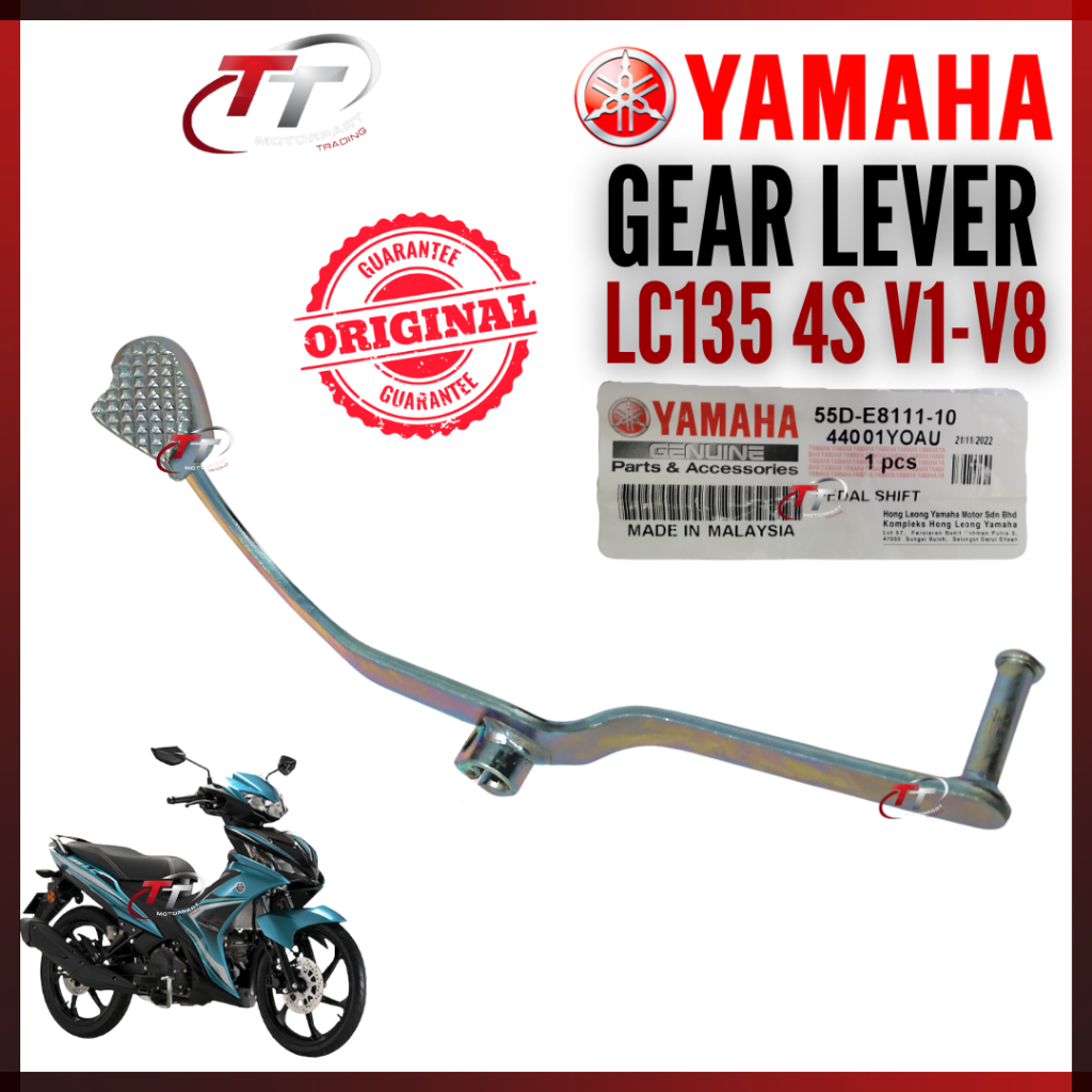 LC135 V1-V8 LC 135 LC135Fi Fi GEAR LEVER PADEL LEVEL STEP MASUK GIAR ...