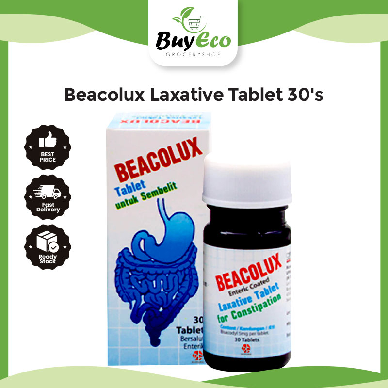 Beacolux Laxative Tablet 30's | Shopee Malaysia