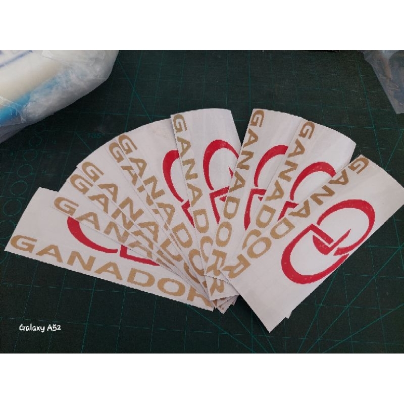 sticker ganador (2pcs) | Shopee Malaysia