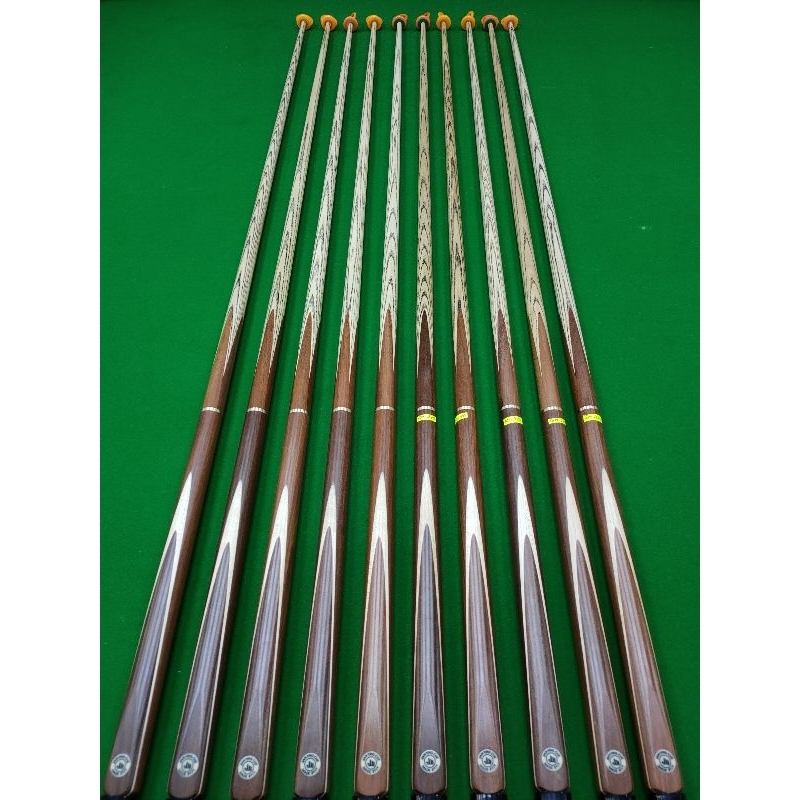 CUE JJ , 3/4 piece snooker cue, Decals & Design Ash Jian Ying stick ...