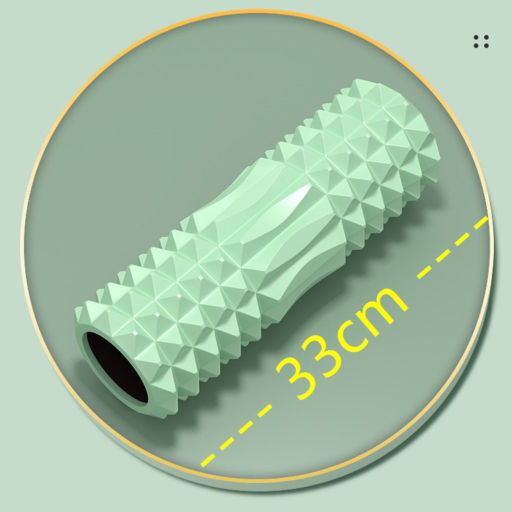 【READY STOCK】Yoga Roller/ Long (45cm) & Short (33cm) Yoga Pilates/ Eva ...