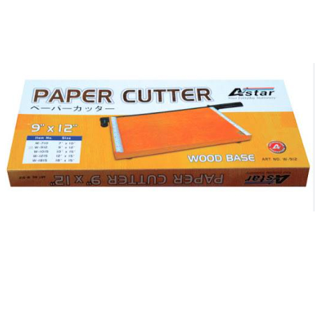 W0912 / W1215 Astar Paper Cutter, wooden Base | Shopee Malaysia