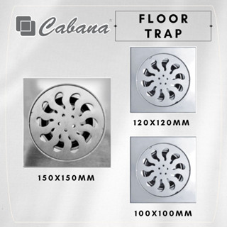 CABANA Floor Trap Bathroom 15x15 Stainless Steel 304 Material Kitchen ...