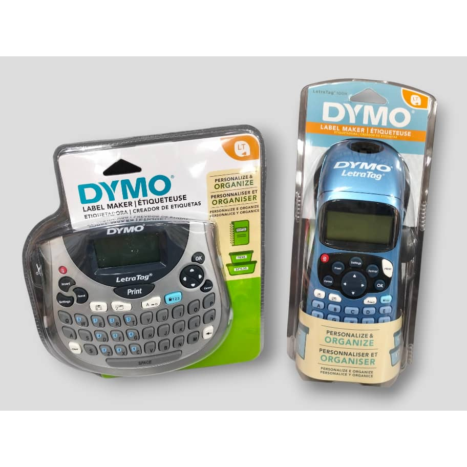 DYMO LABEL MAKER PRINTER LETRA TAG LT 100H/ LT 100T | Shopee Malaysia