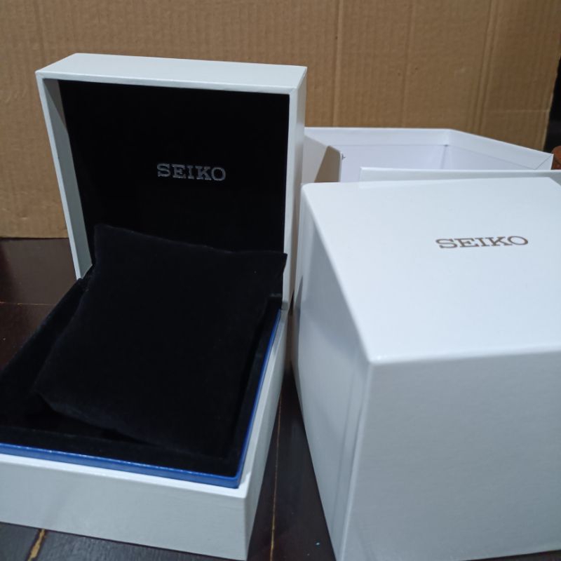 Original Seiko Box White For Presentation Modern Current Production ...