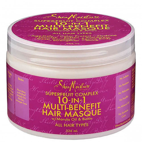 Shea Moisture Superfruit Complex 10 in 1 Renewal System Hair Masque ...