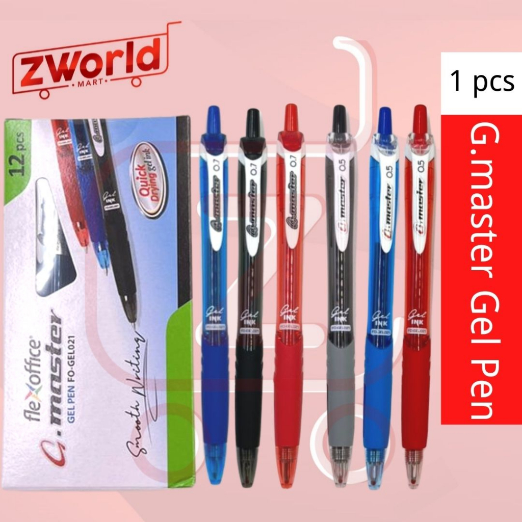 Fle office G.master Gel Pen 021 (0.5mm /0.7mm ) | Shopee Malaysia