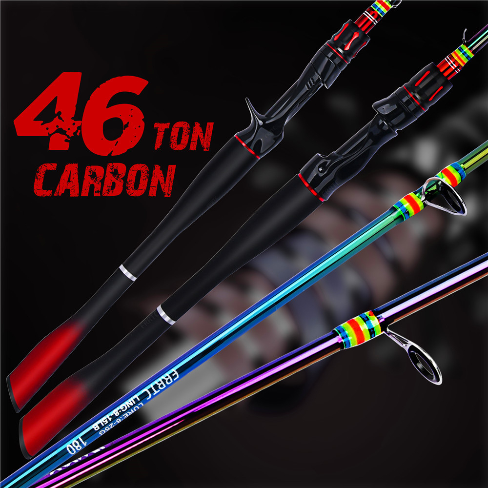 FRRTC Fishing Rod Spinning Casting Rod 1.65m 1.80m Carbon Fiber 2 ...